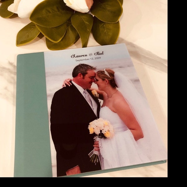 Custom Wedding Album Custom Photo Book Wedding Gift Ideas Anniversary ...