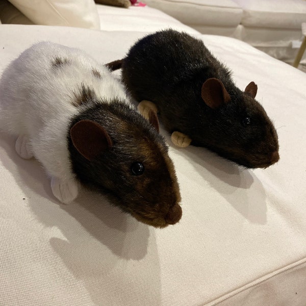 Stuffed Rat, Realistic Rat Plush - Etsy