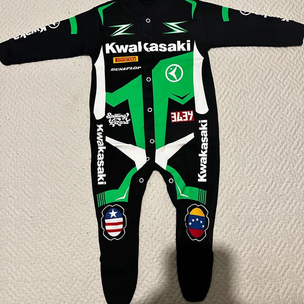 Formula Onesie, Retro Gulp Race Suit Replica, Total Personalisation - Etsy