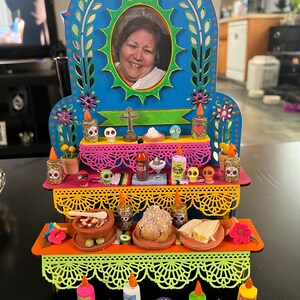 Mini Clay Mexican Food / Nichos / Nicho DIY / Clay Food / Pan De Muerto ...