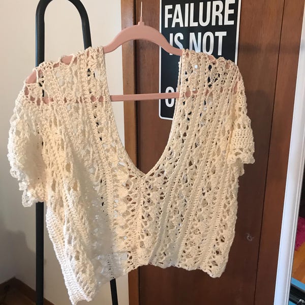 Castaway Tunic Crochet Pattern - Etsy