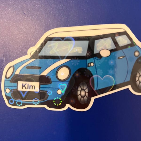 Mini Car Stickers, Car Stickers, Water Bottle Stickers, Automotive ...
