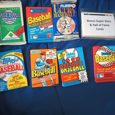 2000 Sports Cards unopened Baseball Card Wax Box Packs Plus Rookie ...