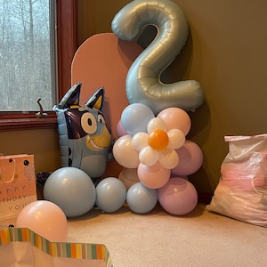 Bluey Balloon Garland Bluey Daisy Balloon Arch Bluey Party Decor for ...