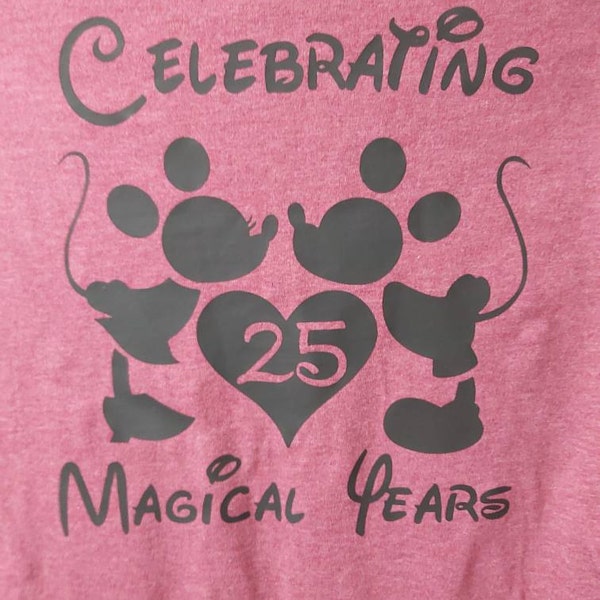 Celebrating 25 Magical Years Cut Files | Cricut | Silhouette Cameo ...
