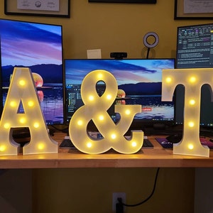 Wedding Marquee Lights Light up Names Wedding Lights Decor Marquee ...