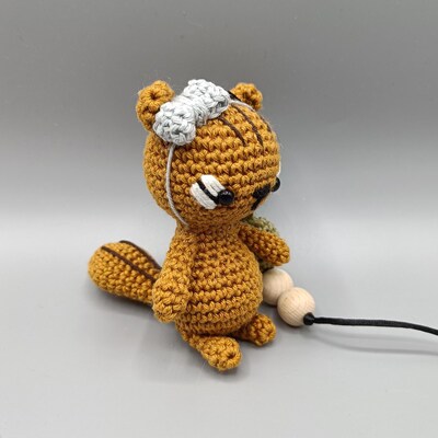 PATTERN: Charlee and Chip the Chipmunks Chipmunk Pattern Amigurumi ...