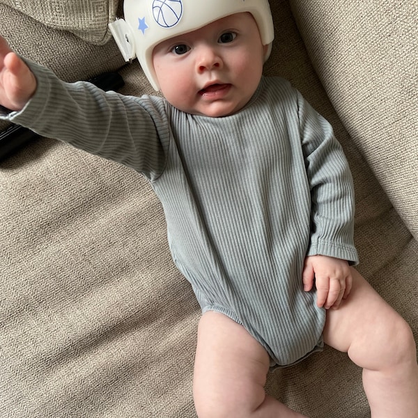 Sports Cranial Band Boy Decal Football Basketball Baseball Cranial ...