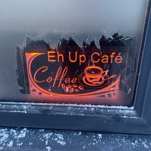 110016 OPEN Japanese Japan Food Restaurant Cafe Shop Store Decor ...