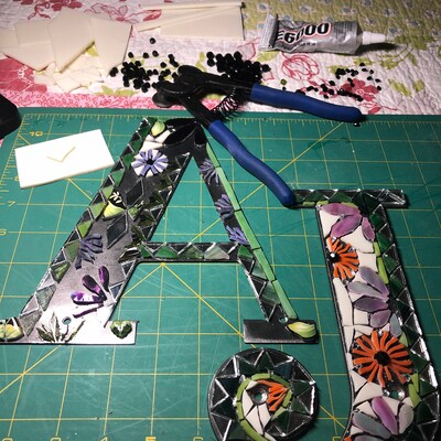 Eight Inch Number8 Lettermetal Number Metal Letter Steel Letter Rustic ...