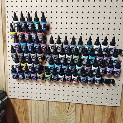 Spinrack Paint Rack for 54 10ml Tamiya, AK, Mr. Hobby, Etc. Bottles - Etsy