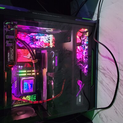 Customized RGB Panels for ROG STRIX Helios Case Decorative Backplates ...