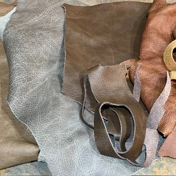 10 Lbs FREE Leather Scraps - by Popular Demand - Etsy