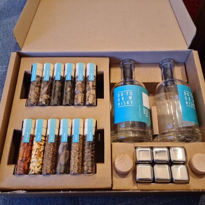DO YOUR WHISKY Whiskey Infusion Set 10 Spices Whiskey Making Kit Diy ...