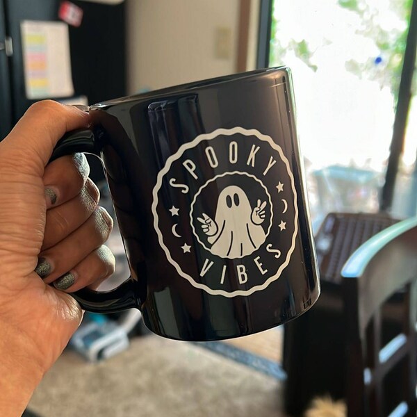 Very Demure Very Spooky Mug, Demure Gift, Very Mindful Tea Cup, Tik Tok ...