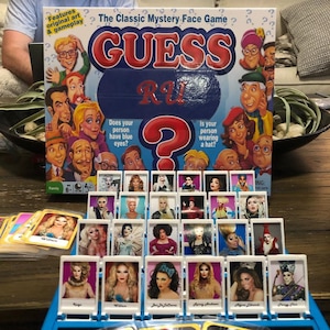 Personalized Guess Who Game - Etsy