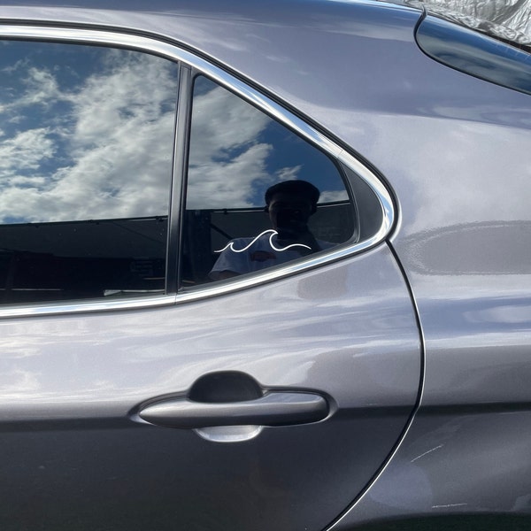 Ocean Wave Vinyl Decal - Vinyl Sticker, Wave Decal, Ocean Decal, Car ...