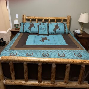 Wilderness Log Bed Kit Gorgeous Design Space Saving and | Etsy