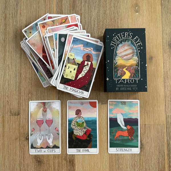Jupiter's Eye Tarot Deck - Etsy