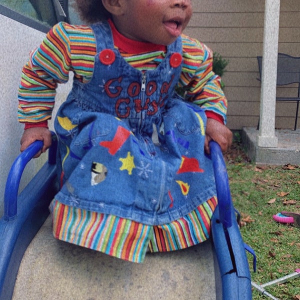 Baby Newborn 0-3 Months. Chucky Good Guy Halloween Dress up Costume. - Etsy