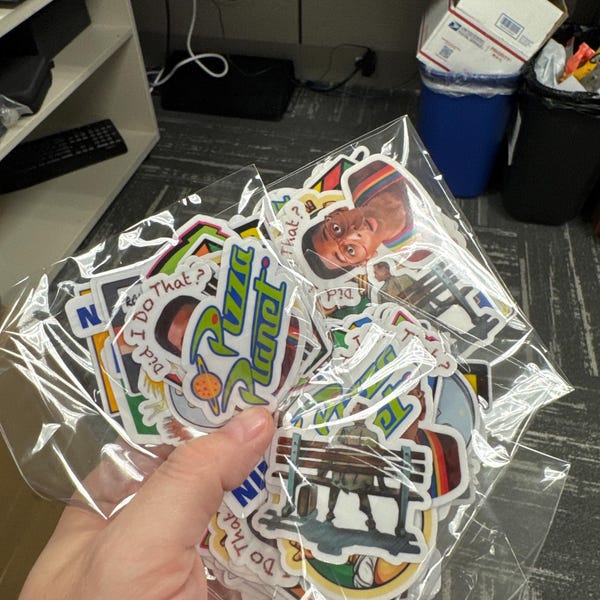 Squishmallow 12pc Sticker Set, Holographic Waterproof Stickers ...