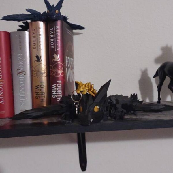 Extra Large Black Dragon 3D Printed Articulating Dragon - Etsy