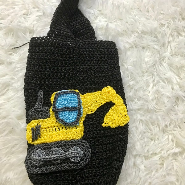 Construction Worksite Applique Pack- Crochet Pattern Only- Dump Truck ...