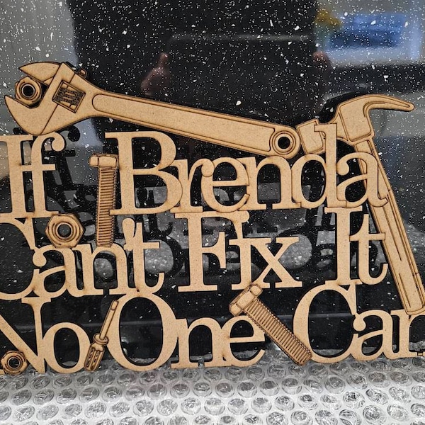 Personalised Workshop DIY Sign,tools Plaque,gift for Him, Present,gift ...