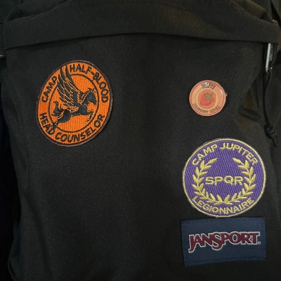 Camp Half Blood / Camp Jupiter 2.5in Embroidered Patches - Etsy