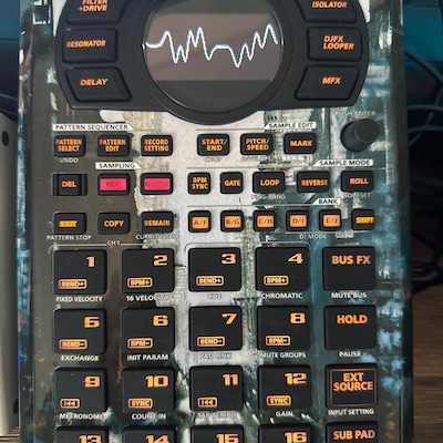 SP404 MKII / A / SX Vinyl Faceplate Skin Sticker Precut Holes Custom ...