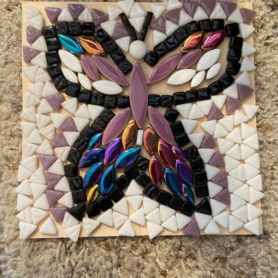Handcrafted Cat Mosaic DIY Craft Kit, Moonlight Meow, Multiple Cat ...