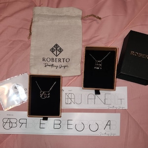 Personalized Name Necklace Unique Jewelry Gift, Initial Necklace ...