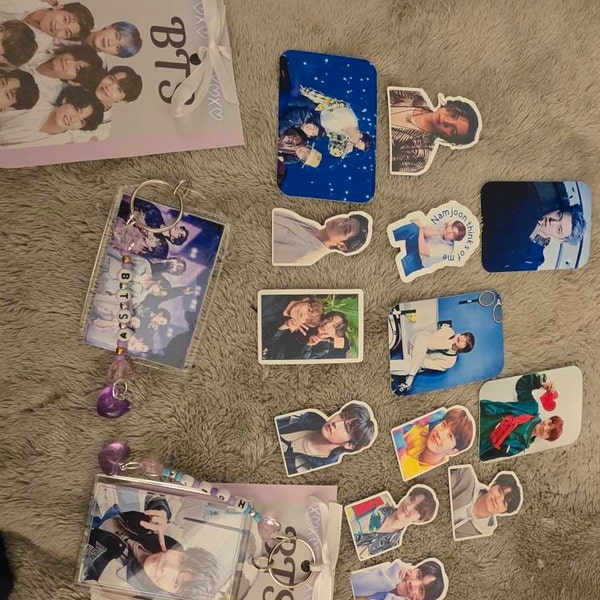 Enhypen Inspired Double Sided Bias Keychains, Happy Birthday Keychains ...