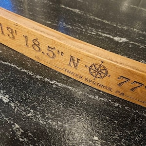 Custom Barrel Stave, Barrel Stave With Last Name, Personalized Stave ...