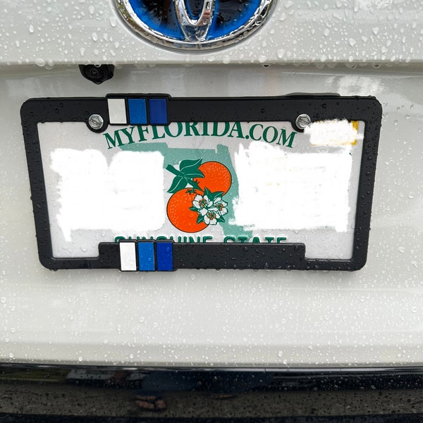 Vintage-toyota-retro-style-license-plate-frame-trd-offroad-tacoma-fj ...