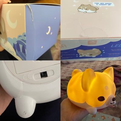 Super Fluffy Shiba Portable LED Light TAP ON - Etsy