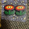 Perler Bead Earrings, 8 Bit Jewelry, Piggy Earrings, Lightweight ...