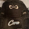 Nfinity PETITE Black Classic Backpack Personalized Name Cheer ...