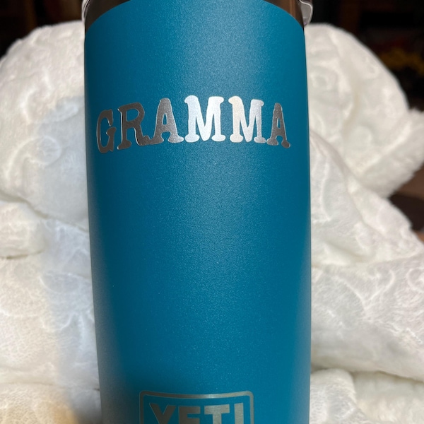 Yeti Rambler Tumbler 30 Oz Personalized Customized Rare Colors - Etsy