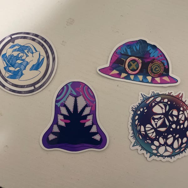 Marvel Rivals Icon Stickers | Duelist | Strategist | Vanguards | Glossy ...