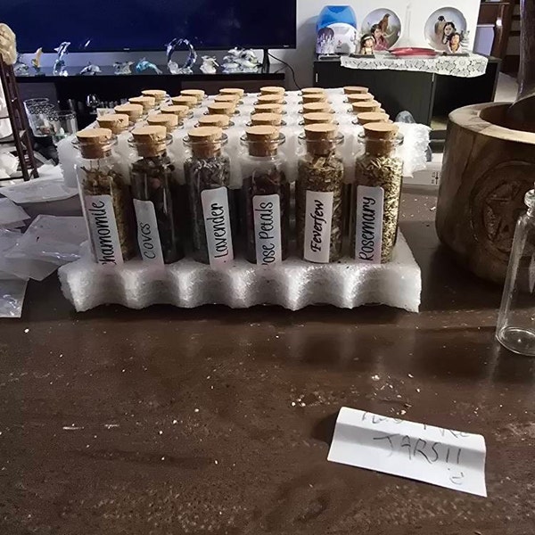 Glass Bottles With Corks, 5, 10, 15, or 20 Ml Clear Empty Jars With Cork Stopper Lids, Vials for ...