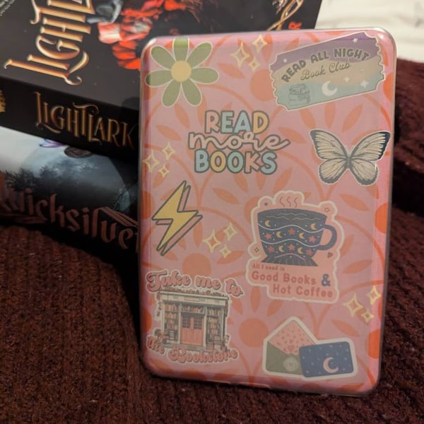 DIY Bookish Kindle Insert Kit, Create Your Own Template - Print at Home ...