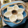 Crochet PDF Pattern- Sunflower Egg Collecting Basket - Etsy