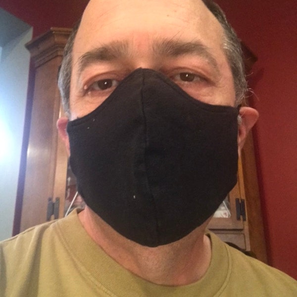 Natural Fiber Face Mask Medium Size/dust Mask/washable and Reusable ...