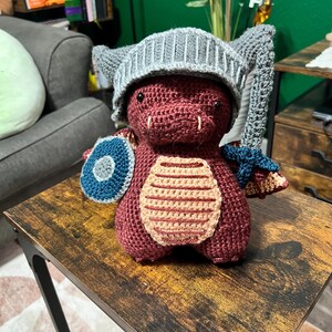 Dragon Firefighter and Knight 2in1 PDF Crochet Amigurumi Pattern Cute ...
