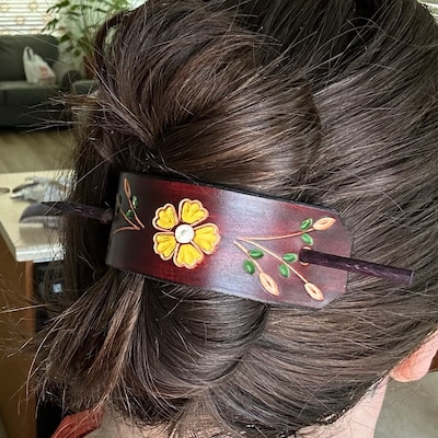 Leather Hair Wraps, Native American Style Hair Wraps - Etsy