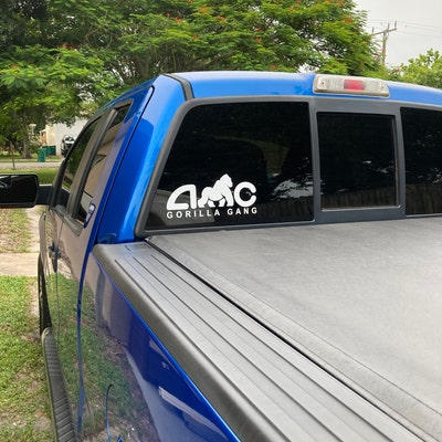 AMC GORILLA GANG Vinyl Decal Sticker Amc Nation - Etsy