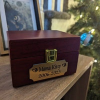 Custom Engraved 2x6 Gold in Loving Memory of Name Plate Plaque Urn ...