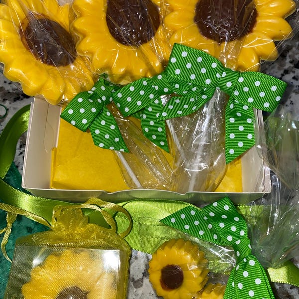 Daisy Chocolate Lollipops and Daisy Chocolate Pretzels - Etsy