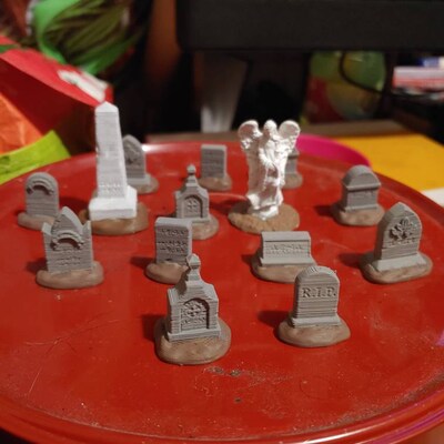 Tombstones set of 14 Dungeons and Dragons Dnd Scatter - Etsy